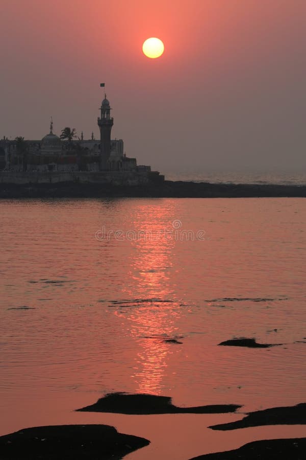 Mumbai sunset stock photo. Image of islam, moslem, tourism - 4837456