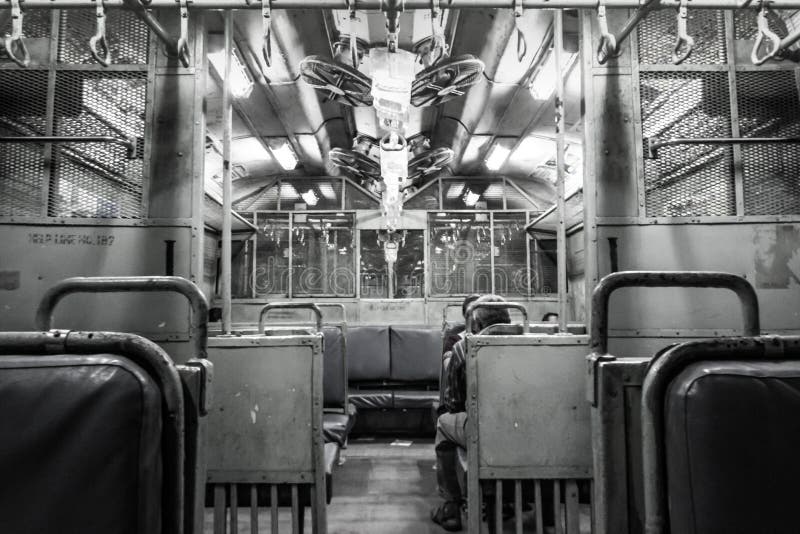Mumbai Train inside stock image. Image of indian, urban - 92456103