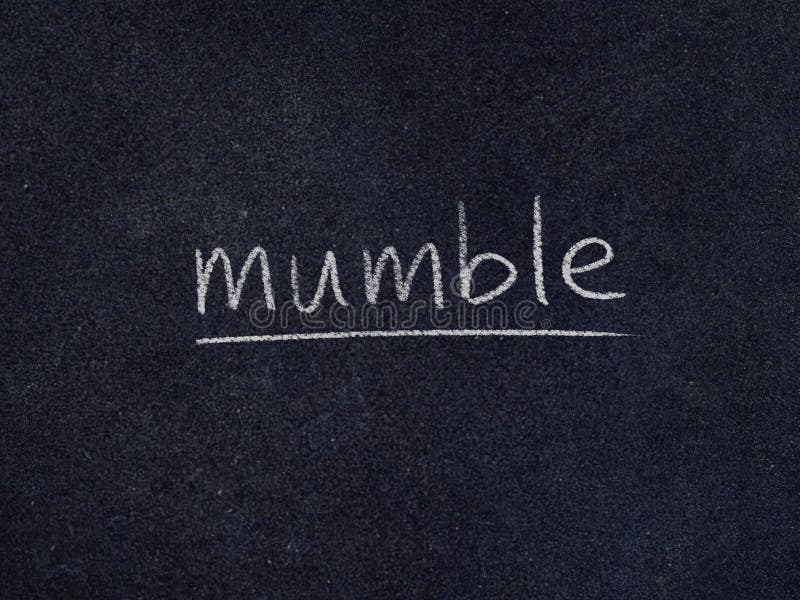 Mumble Word Stock Photos - Free & Royalty-Free Stock Photos from Dreamstime
