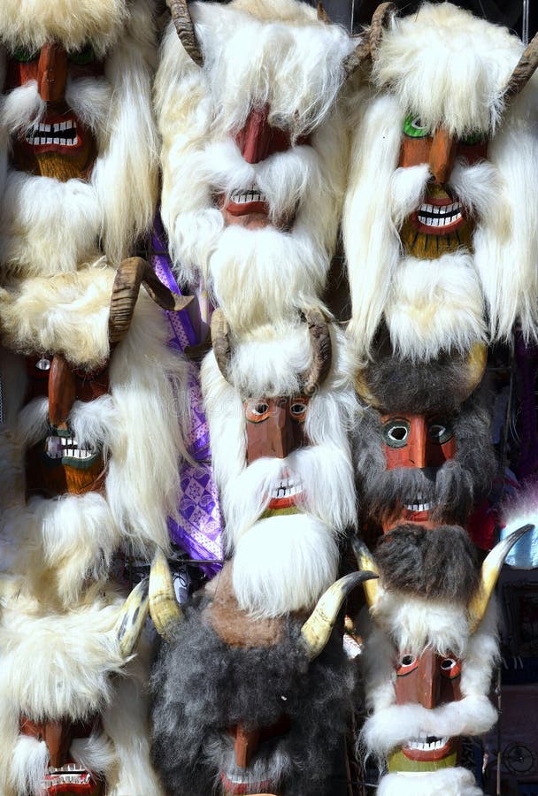 Mummers masks stock photo. Image of bulgaria, folk, smile - 35405328