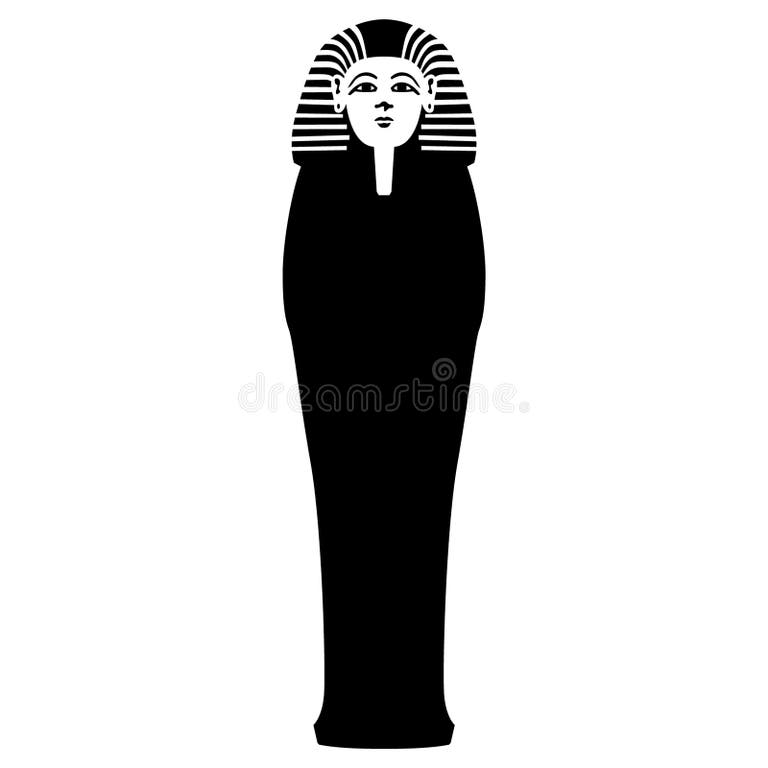 Mummy Egyptian Symbol EPS Vector File Stock Illustration - Illustration ...