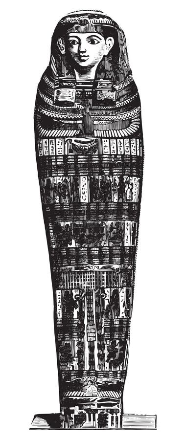 Egyptian Sarcophagus Template