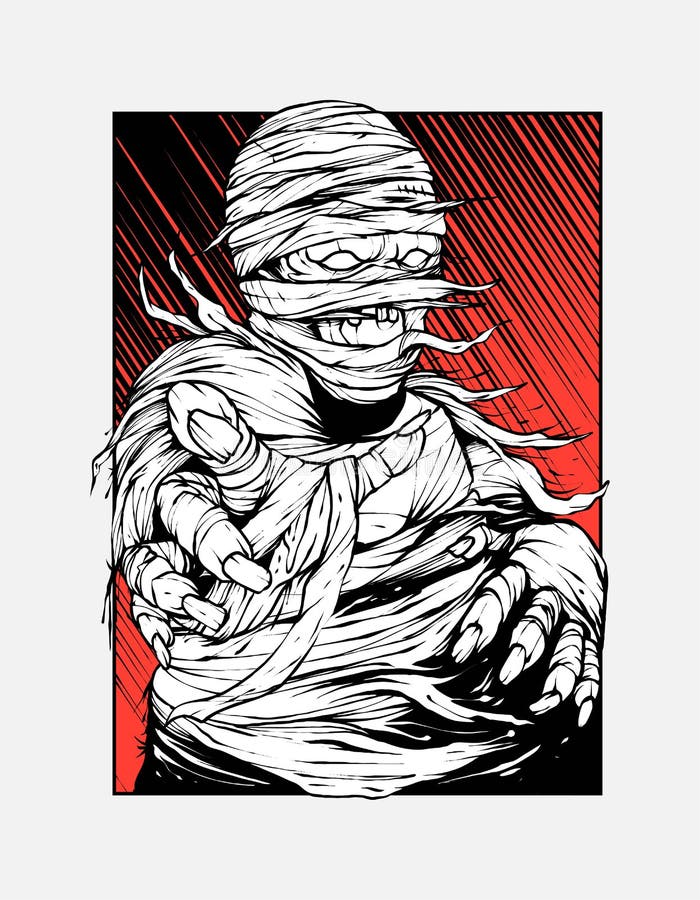 Mummy Scream Stock Illustrations – 170 Mummy Scream Stock Illustrations ...