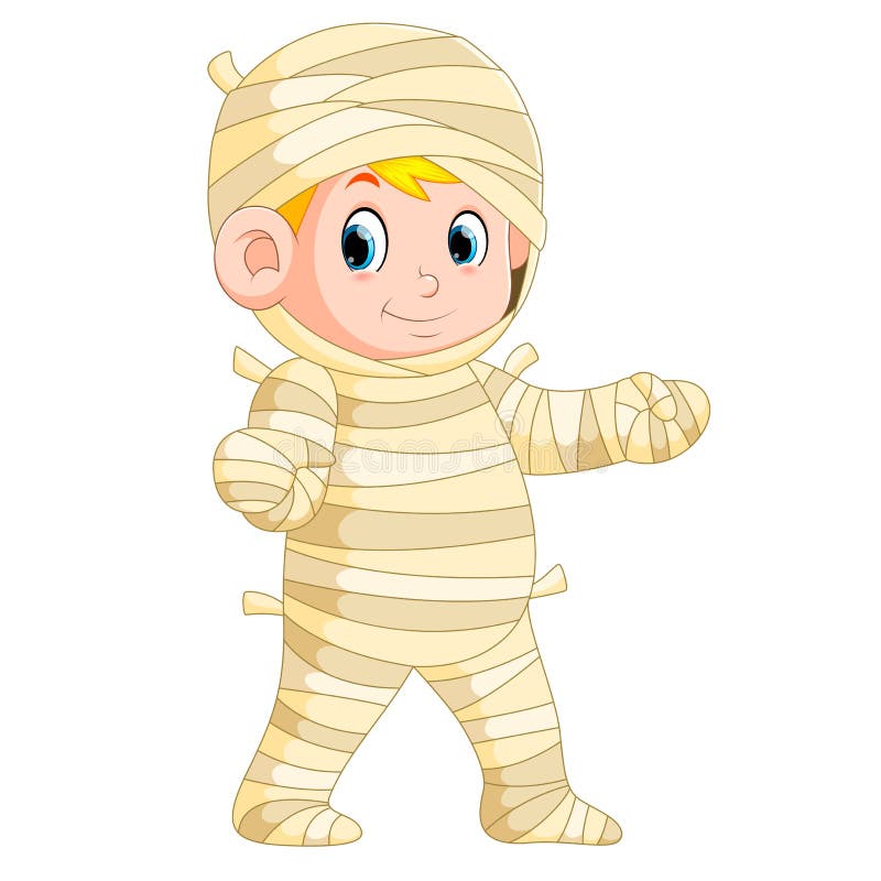 Mummy Cartoon Walking Stock Illustrations – 540 Mummy Cartoon Walking ...