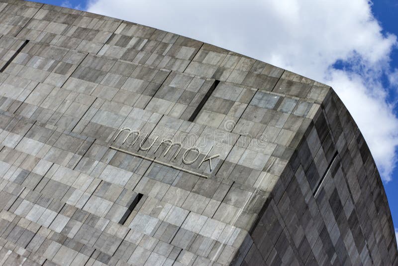 Mumok the Museum of Modern Art in the Museumsquartier in Vienna ...