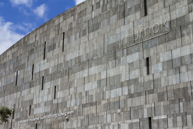 Mumok the Museum of Modern Art in the Museumsquartier in Vienna ...