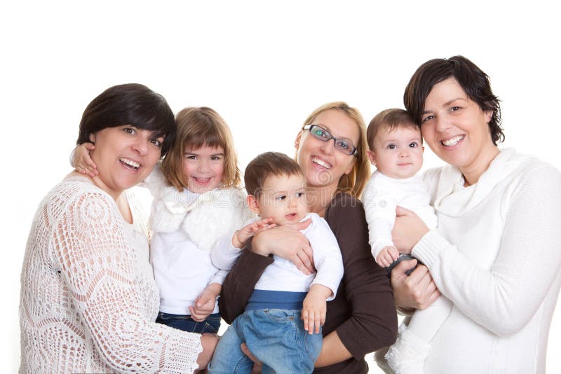 Mums and children group stock image. Image of mothers - 37829551