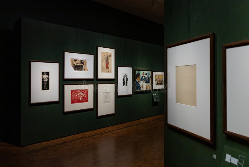 Munch Museum - All is Life Exhibition Editorial Photography - Image of ...