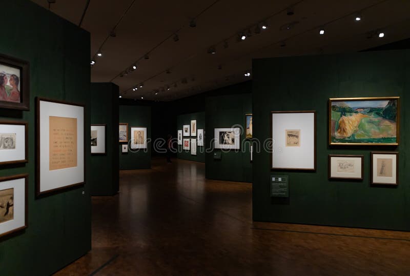 Munch Museum - All is Life Exhibition Editorial Stock Image - Image of ...