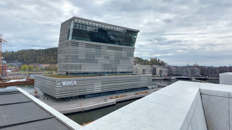Munch Museum in Oslo, Norway Editorial Stock Image - Image of building ...