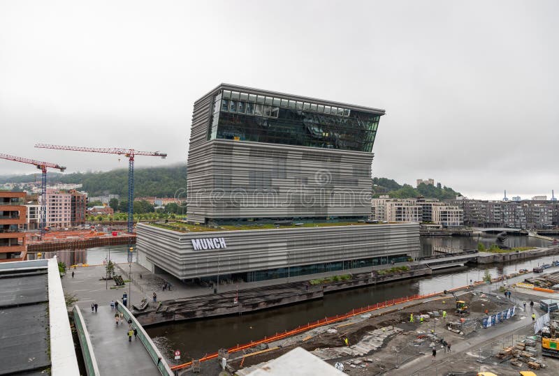 Munch Museum editorial stock photo. Image of building - 294079468