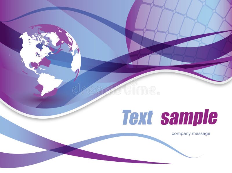 Mapa de mundo dinâmico ilustração stock. Ilustração de terra - 43133123