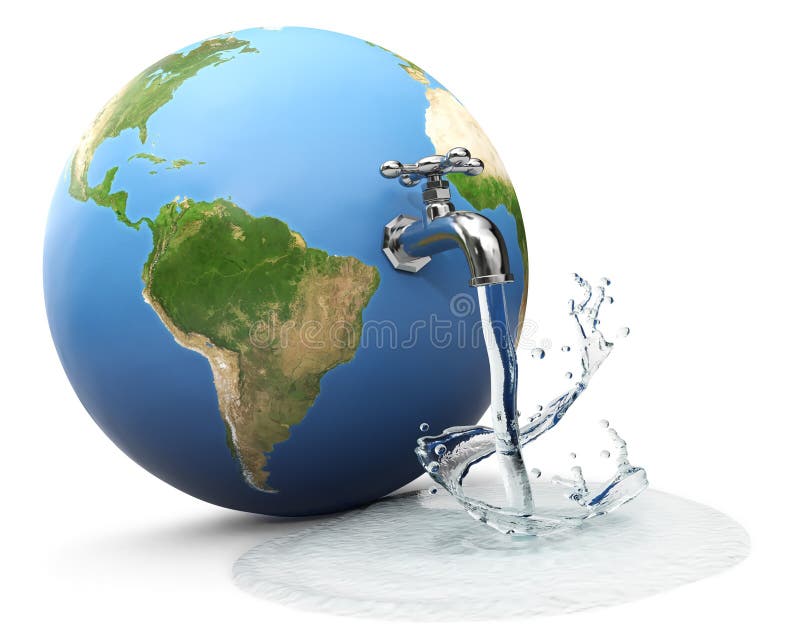Mundo del agua stock de ilustración. Ilustración de beber - 18269005