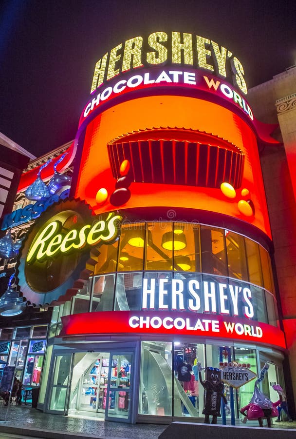 Mundo Del Chocolate Del ` S De Hershey Imagen de archivo editorial ...