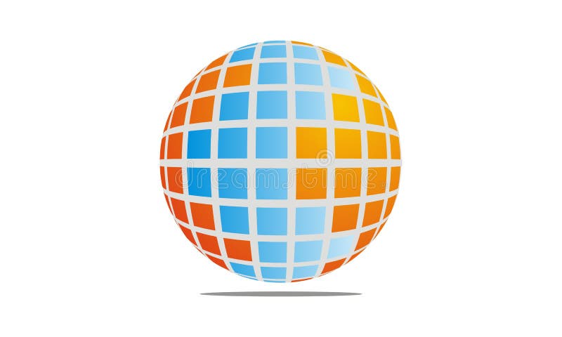 Mundo Logo Template ilustración del vector. Ilustración de aislado ...