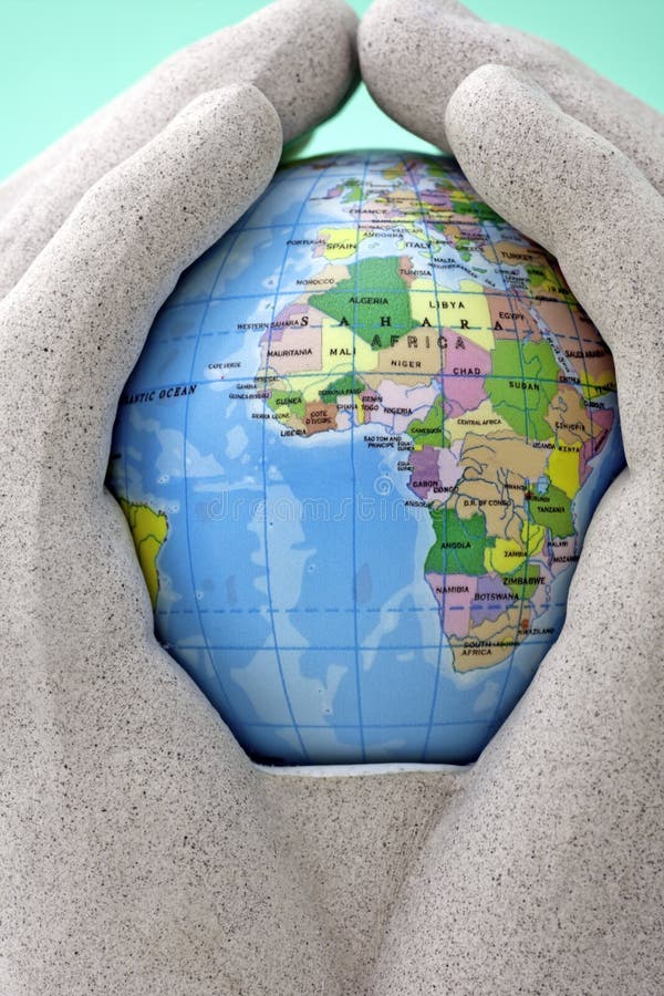 Mundo que cuida imagen de archivo. Imagen de mundial - 27316421