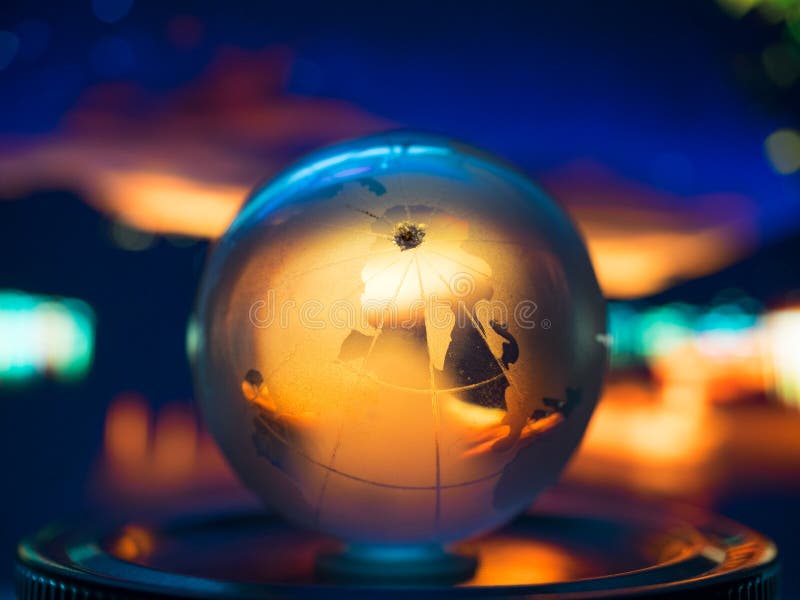 Mundo Transparente Abstracto Foto de archivo - Imagen de ...