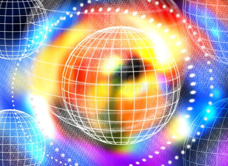 Mundos ilustração stock. Ilustração de cores, global, internet - 105894