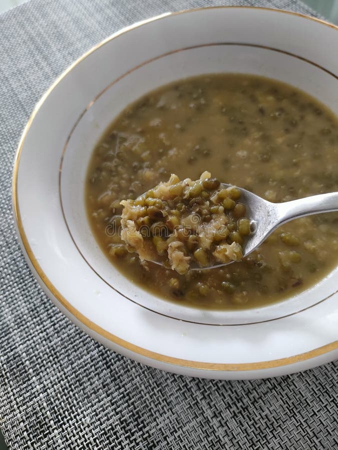 Mung Bean Porridge is Food Java Traditional Stock Image - Image of java ...