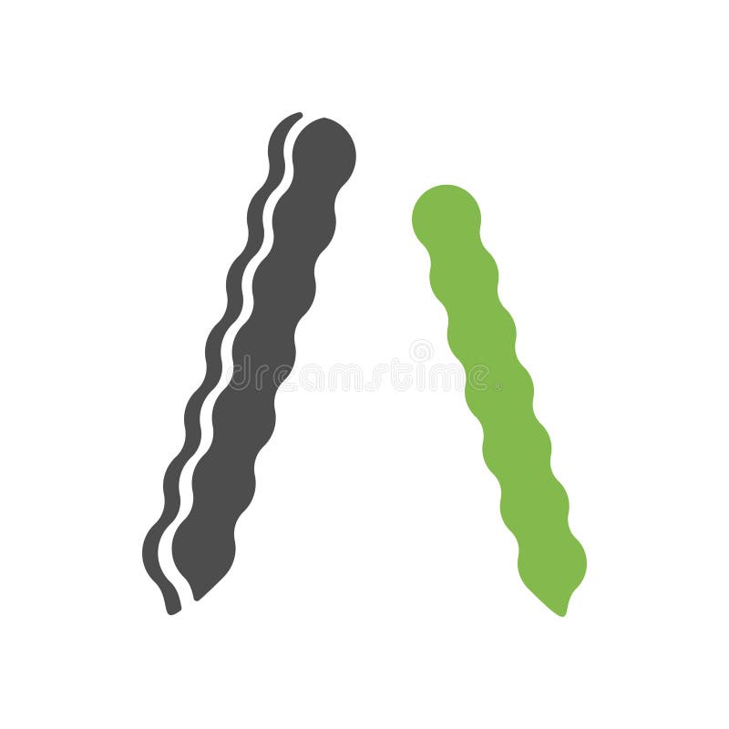 Mung Beans Logo Template Icon Stock Vector - Illustration of mung ...