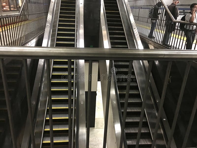 San Francisco`s MUNI Metro Subway Civic Center Station 2 Editorial ...