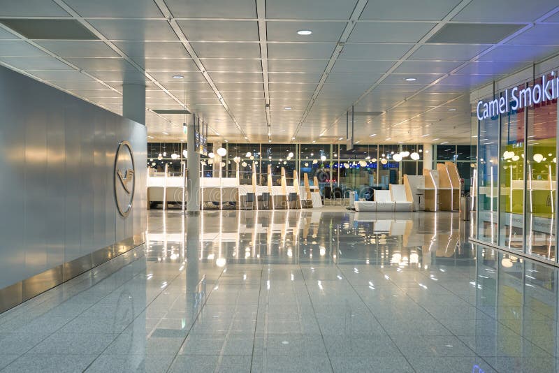 Interior Shot of Munich Airport Editorial Photo - Image of airside ...