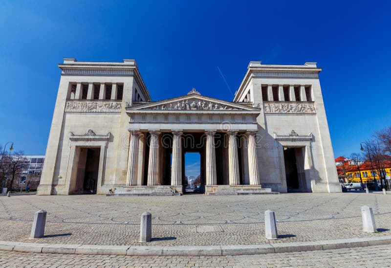 Munich Arch Royal Square Stock Photos - Free & Royalty-Free Stock ...