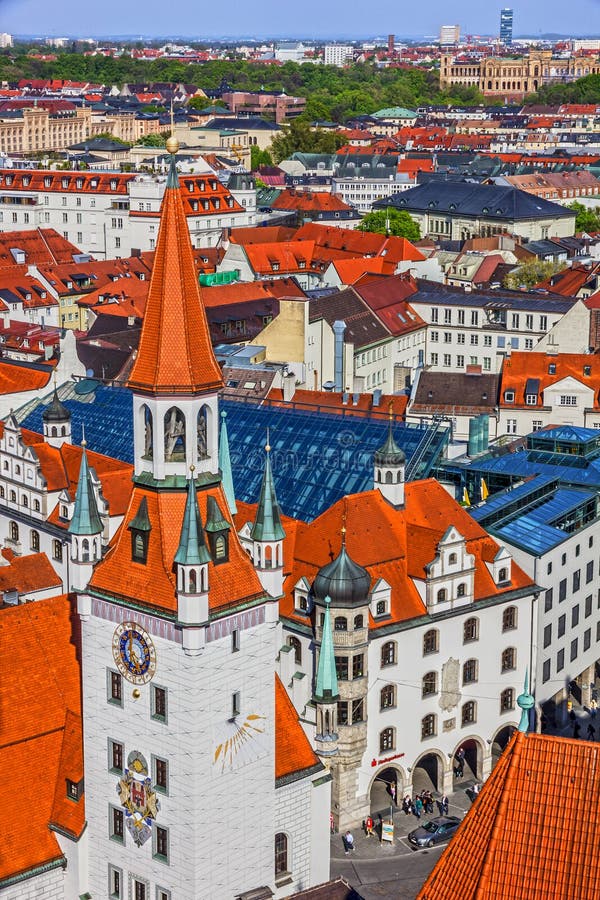 Munich in Bavaria, Germany. Old Town Architecture Editorial Photo ...