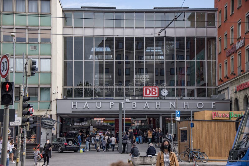 Munich Central Station - CITY of MUNICH, GERMANY - JUNE 03, 2021 ...