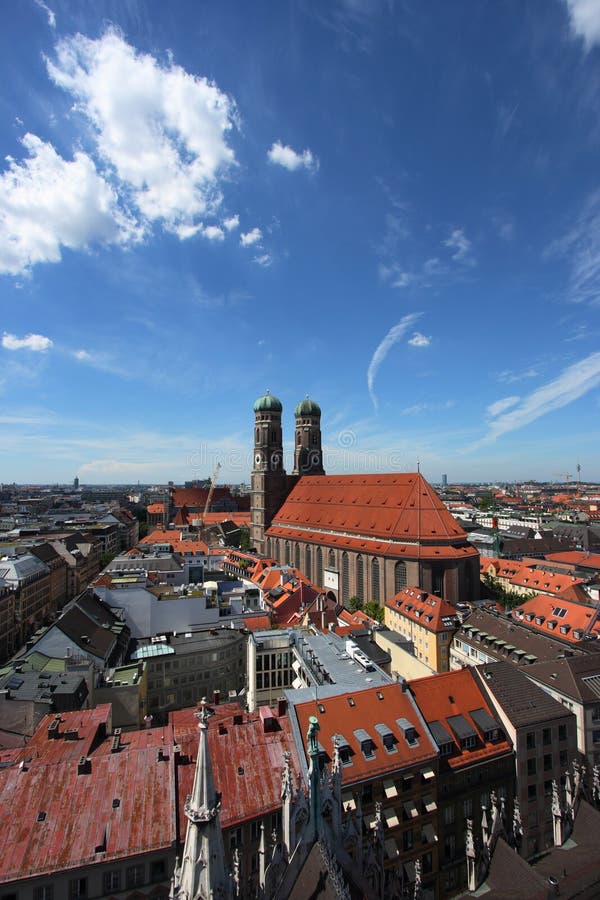 Munich cityscape stock image. Image of tourism, europe - 7062941