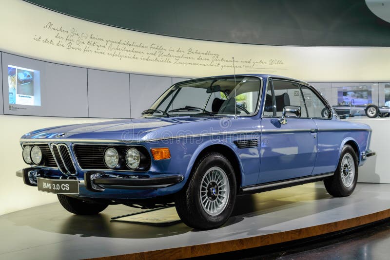 Munich, Germany, April 19, 2016 - Old BMW 3.0 CS Editorial Photo ...