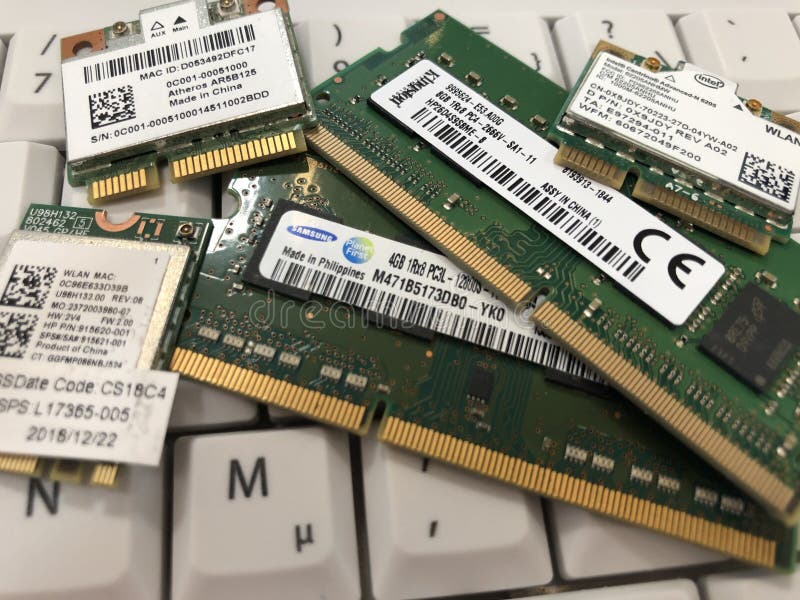 Small Pile of Computer Microchips Editorial Image - Image of global ...