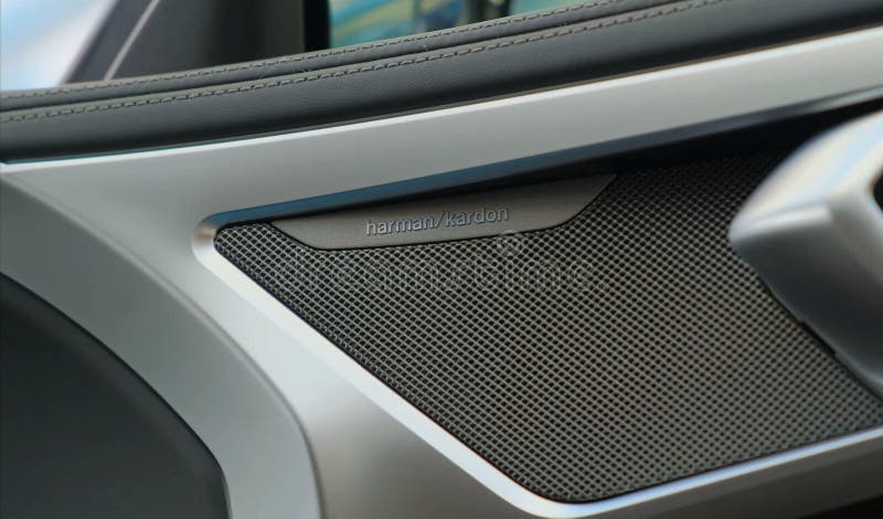 BMW 840d - Luxurious, Comfortable and Modern Car Interior Editorial ...