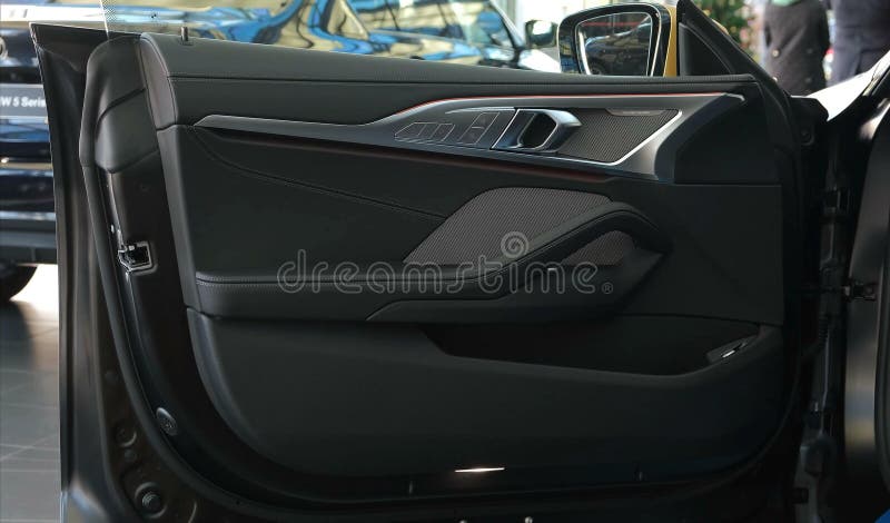 BMW 840d - Luxurious, Comfortable and Modern Car Interior Editorial ...