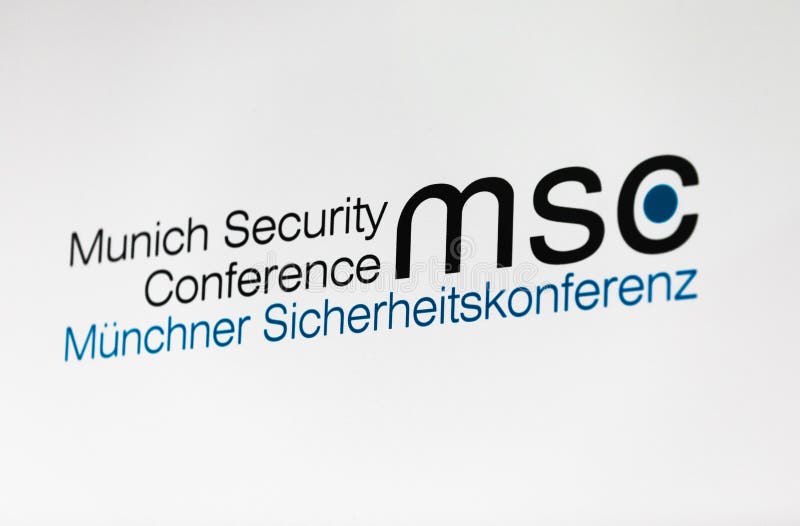Emblem of Munich Security Conference Editorial Photo - Image of screen ...