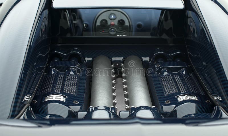 Details of a Bugatti Veyron Editorial Stock Photo - Image of vehicle ...