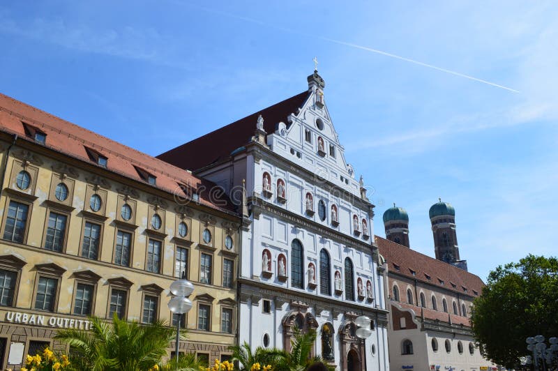 Munich in Germany editorial stock image. Image of church - 93497339