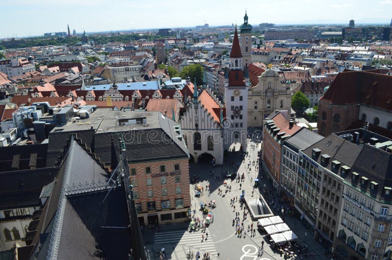 Munich in Germany editorial image. Image of building - 93497365