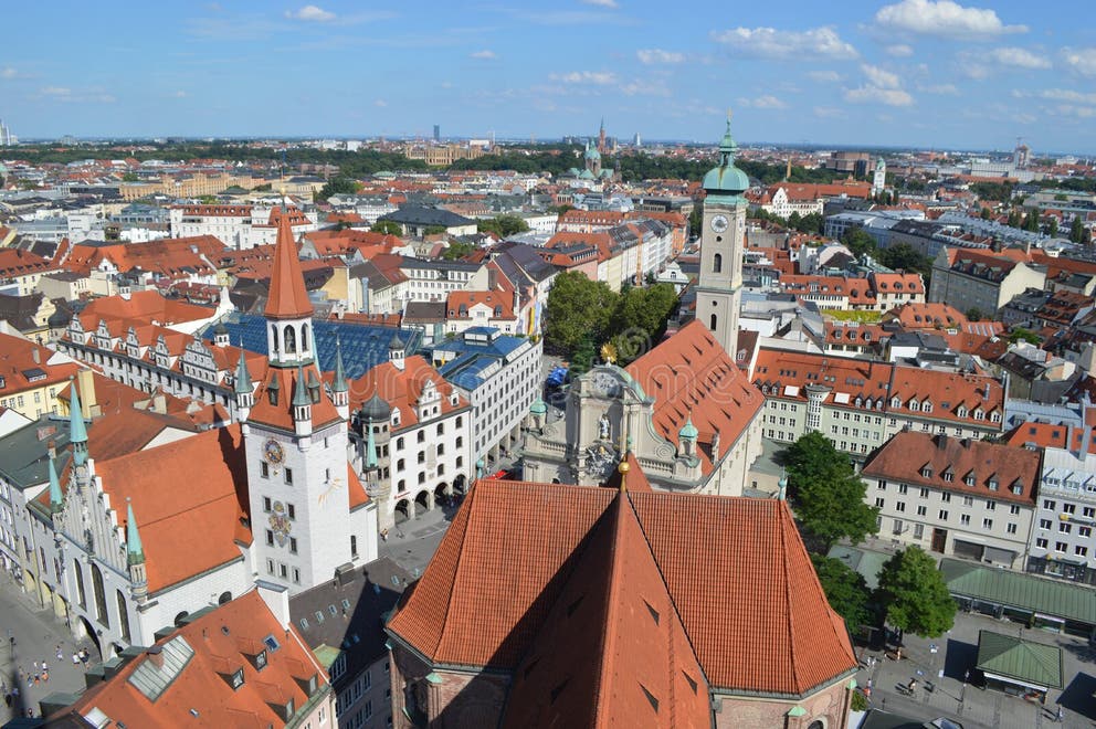 Munich in Germany editorial photography. Image of europe - 93497602