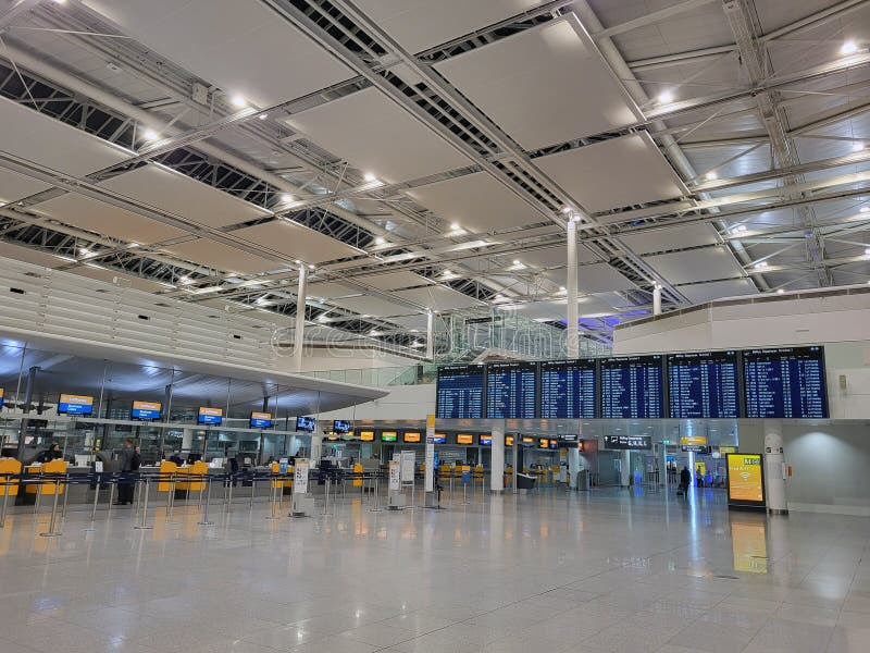MUNICH, GERMANY - SEPTEMBER 12, 2022: Flight Plan, Departure Section at ...
