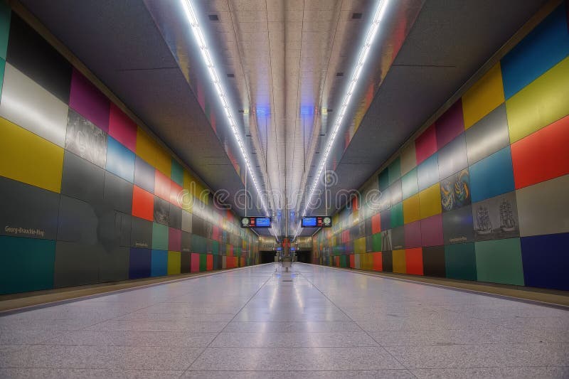 Munich Metro editorial photography. Image of bavaria - 104421662
