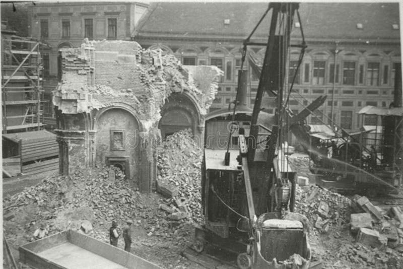 Munich Synagogue; Destroyed Picture. Image: 221424237