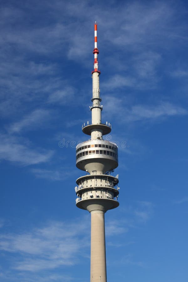 Munich Tower stock photo. Image of clouds, tower, bavaria - 6930838