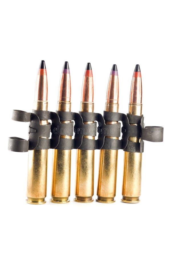 Munición foto de archivo. Imagen de pistola, mecanizado - 20197350