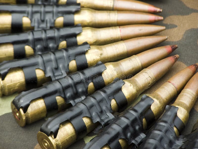 Munición imagen de archivo. Imagen de firearms, calibre - 9636753
