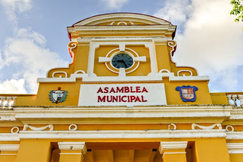 Municipal Assembly - Trinidad, Cuba Stock Photo - Image of historic ...