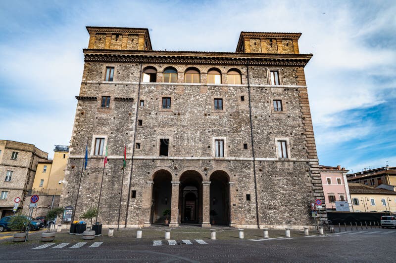 Corso Del Popolo in the City Center of Terni Editorial Photography ...