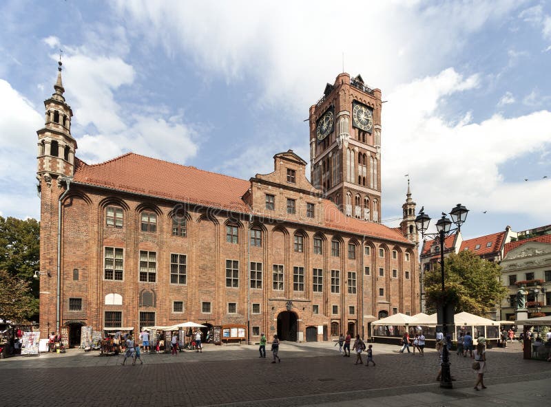 Municipio a Torum, Polonia fotografia stock editoriale. Immagine di ...