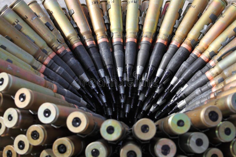 Munitie stock foto. Image of schot, bewapend, patroon - 19679518