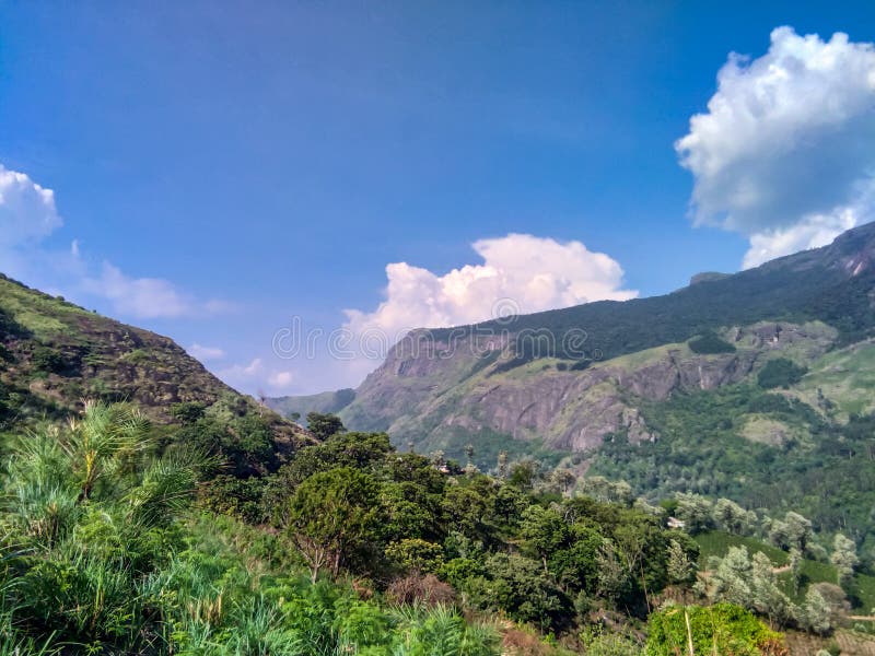 Munnar Landscape stock photo. Image of beautiful, hill - 95607690